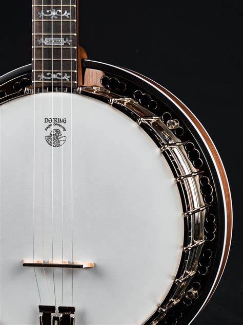 Deering Sierra Walnut Custom 5 String Banjo Down Home Guitars