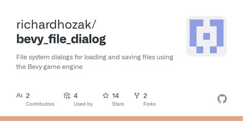 Github Richardhozakbevyfiledialog File System Dialogs For Loading