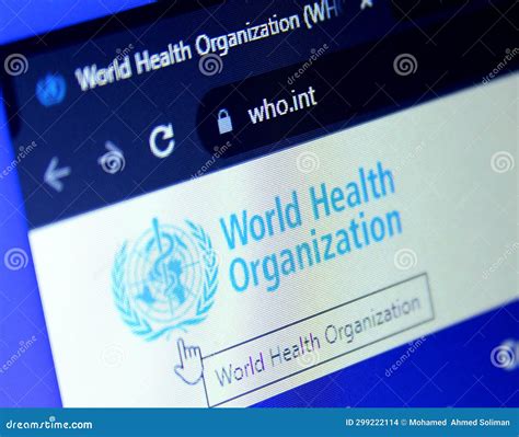 World Health Organization Flag Who Logo Or Symbol The World Health