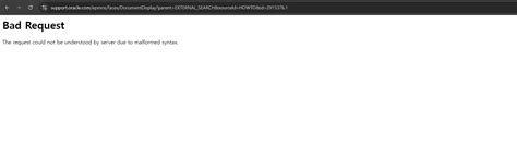 Oracle Database 19c Download Page 400 Bad Request Oracle Forums