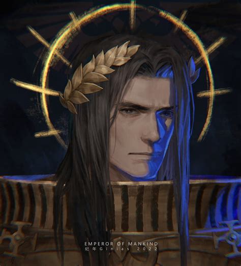 Emperor Of Mankind Warhammer K Drawn By Ginias Danbooru