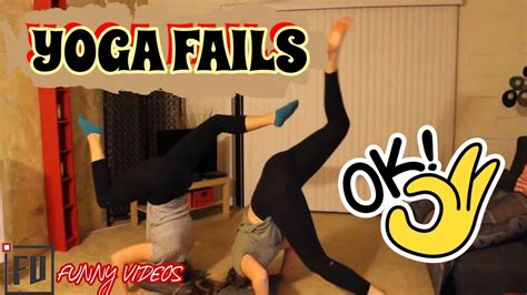 Yoga Fails Compilation Funny Fails Youtube