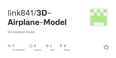 Github Link8413d Airplane Model 3d Airplane Model
