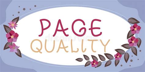 Text Caption Presenting Page Quality Business Overview Effectiveness