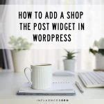 How To Make A Widget In WordPress Influencer SEO