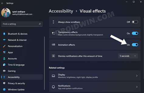 How To Disable Animations Or Change Its Speed In Windows DroidWin