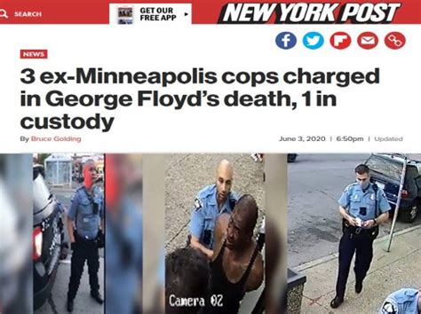 조지 플로이드 사망사건 공범 전직경찰 3명 中 1명 구속현장 영상 공개 네이트 뉴스