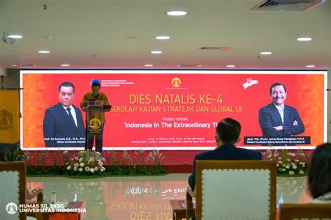 Adaptif Terhadap Dinamika Global Sksg Ui Terus Berkembang Ui Magz