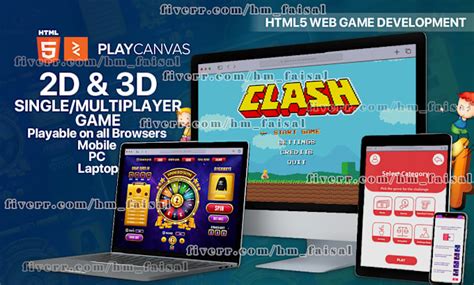 Develop Html5 Javascript Game For Web Browser Pc Android And Ios By