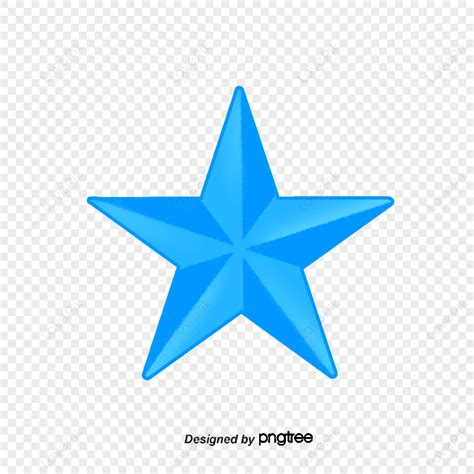푸른 별 일러스트 귀엽다 파란색 만화 Png 일러스트 무료 다운로드 Lovepik