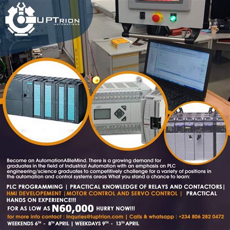 Plc Programming Industrial Automation Training Programming Nigeria
