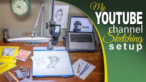 Drawing Table Sketching Setup For YouTube YouTube