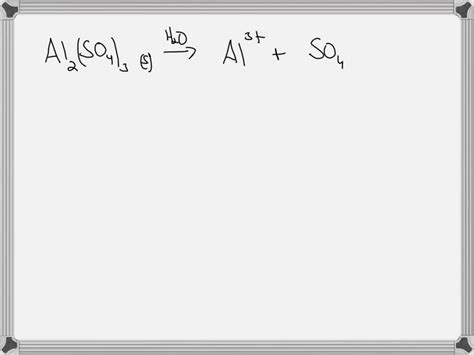Solved Complete The Balanced Dissociation Equation For The Compound