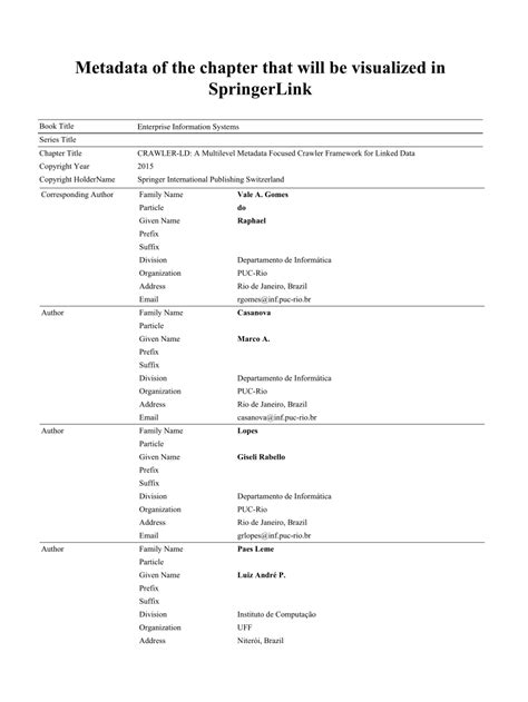 pdf crawler ld a multilevel metadata focused crawler framework for