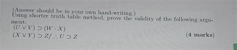 solved answer should be in your own hand writing using