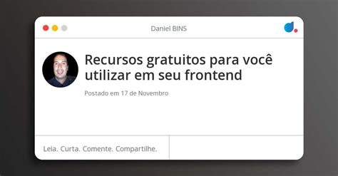 Recursos Gratuitos Para Você Utilizar Em Seu Frontend