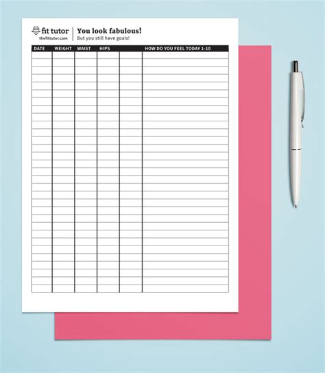 Excel Weight Tracker Juicyress