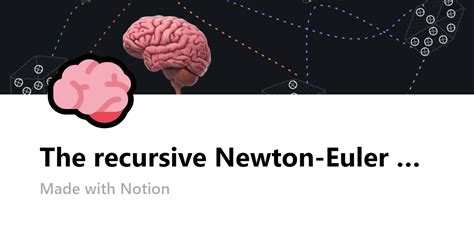 The Recursive Newton Euler Equations And Algorithm Viadean