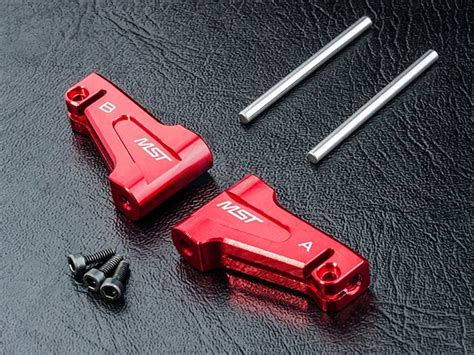 MST RMX 2 0 RMX 2 0 Aluminum Upper Arm Set Red MST 210575
