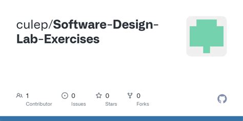github culep software design lab exercises