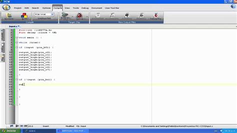 Video Tutorial Programar En Pic C Compiler No 2 Control De Encendido