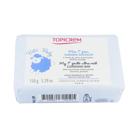 Topicrem ტოპიკრემი ულტრა საბავშვო საპონი 150გ 4105