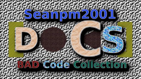 Seanpm2001 Bad Code Collection Development · Github Topics · Github