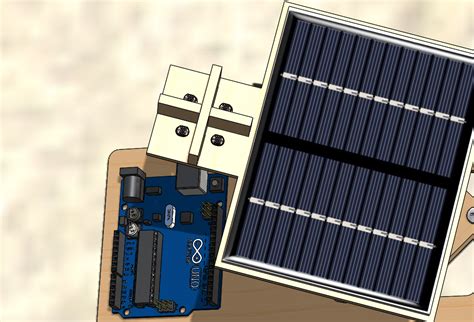 Arduino太阳能跟踪器solidworks 2018模型图纸下载 懒石网 Arduino太阳能跟踪器solidworks 2018模型图纸下载 懒石网
