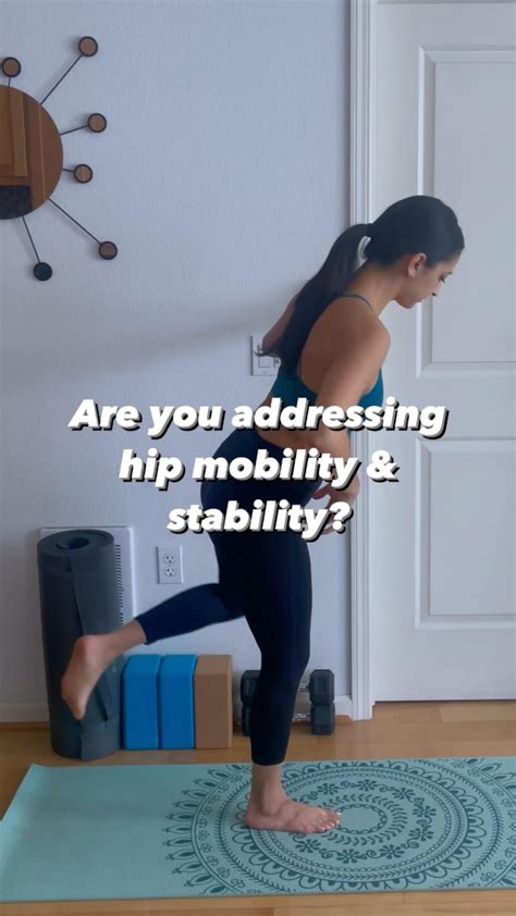 Use This Exercise To Improve Dynamic Hip Stability Great For Hip Knee