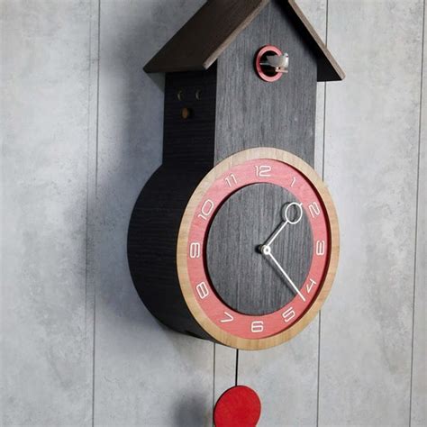 Cuckoo Clock Rectangular Strict Form Etsy