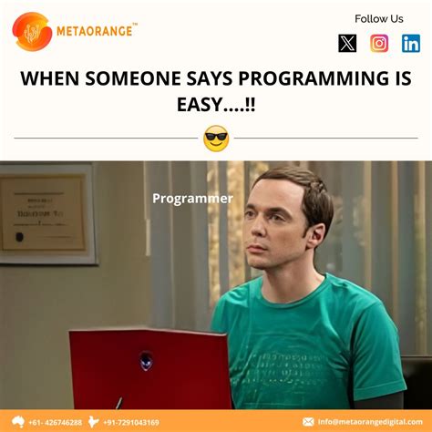 Metaorange Digital On Linkedin Programminghumor Techlaughs Codejokes Developerlife