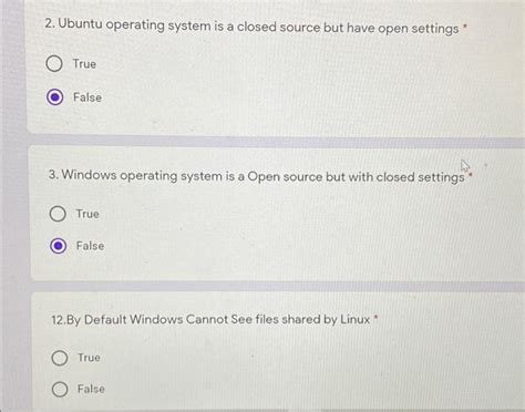Solved Ubuntu Operating System Is A Closed Source But Chegg