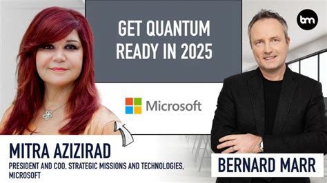 Livestream Quantum Computing Microsoft Quantumcomputing Bernard Marr
