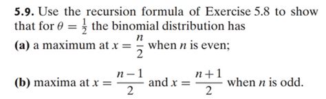 Use The Recursion Formula Of Exercise To Chegg