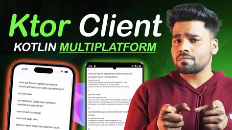 Ktor Client For Kotlin Multiplatform Build Cross Platform Network Requests In Kmm Youtube
