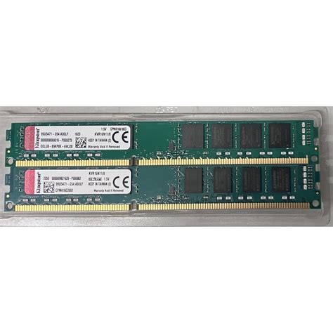 Kingston 金士頓 Ddr3 1600 8g 8gb Ddr3 8gb 原廠終保 Kvr16n11 8 窄版 蝦皮購物