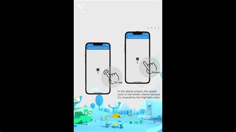 Inkwell Widget In Flutter Flutter Widgets Part 4 Youtube