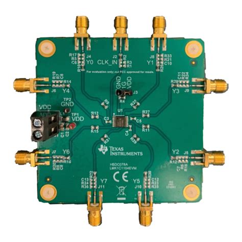 Texas Instruments LMK1C1104 Manuals ManualsLib