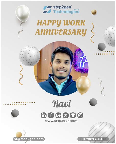 Step2gen Technologies Pvt Ltd On Linkedin Step2gen Workanniversary Congratulations