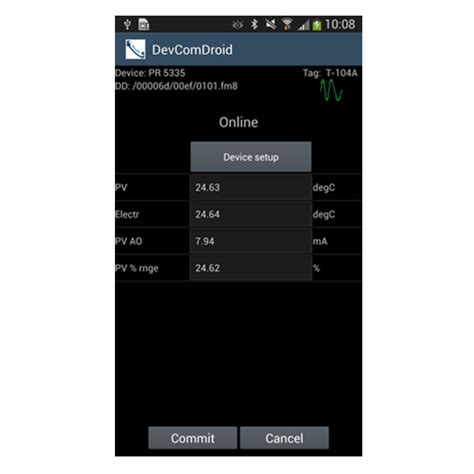 technical devcomdroid smart device communicator android