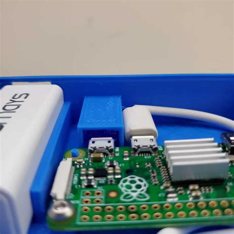 Simple Raspberry Pi Zero Case Ethernet Adapter By Babejc Download Free STL Model