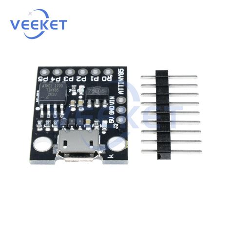 attiny85 micro usb development board module iic i2c twi spi