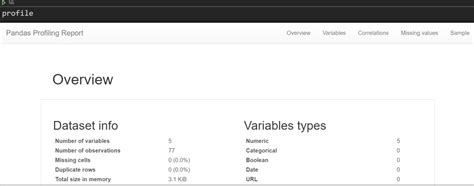 How To Do Exploratory Data Analysis With Pandas Profile Report Evidencen