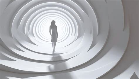 Premium Photo Minimal 3d Design Featuring A Series Of Concentric Circles