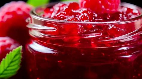 Captivating Raspberry Jam Texture Background Jam Marmalade Raspberry
