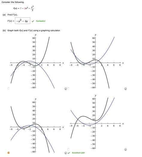 Solved C Use The Graph Off X To Identify X Values Chegg