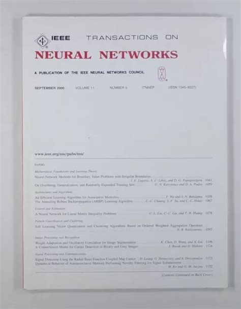 2000 neural networks machine learning big data clustering image