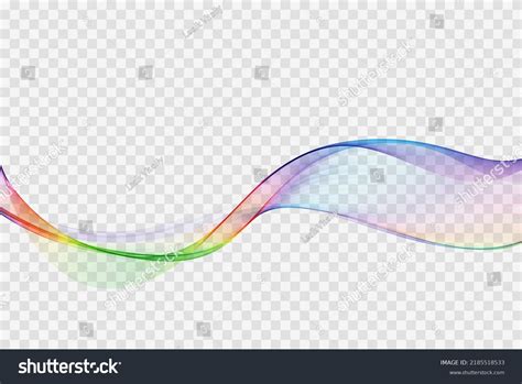abstract wavy color spectrum wave design stock vector royalty free