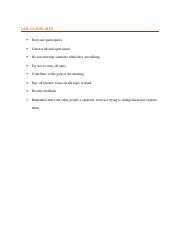 Lab Guidelines Lab Docx LAB GUIDELINES Everyone Participates Listen With And Open Mind Do