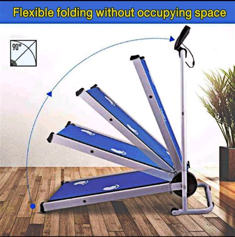 Mini Treadmill No Electricity Manual Uses Gravity On Carousell